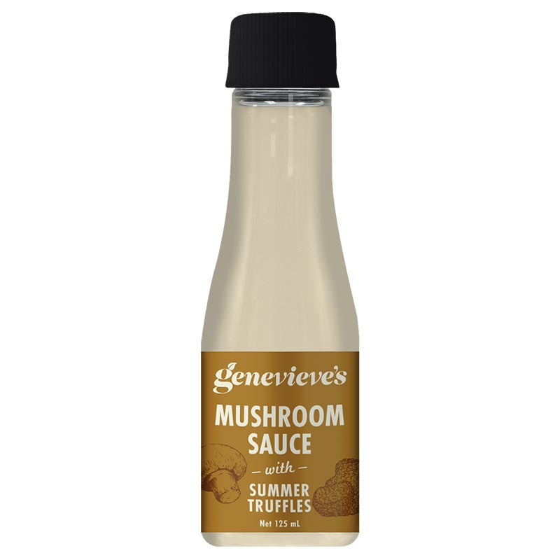 Mushroom with Summer Truffles Finishing Sauce – Genevieve's